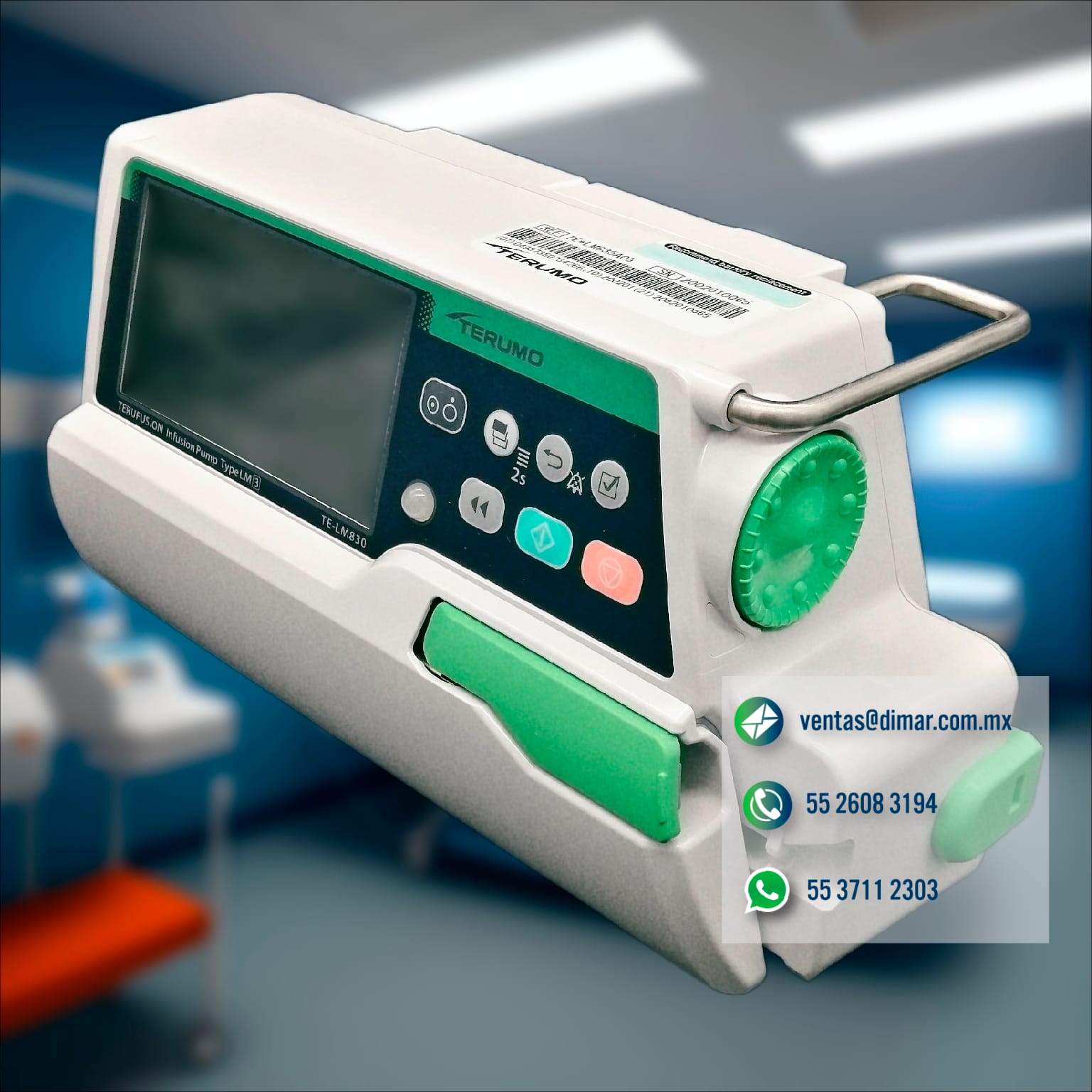 Arte-bomba-inteligente-Terumo | Dimar